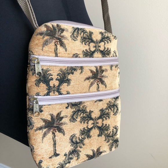 Bags | Crossbody Palm Tree Purse | Poshmark
